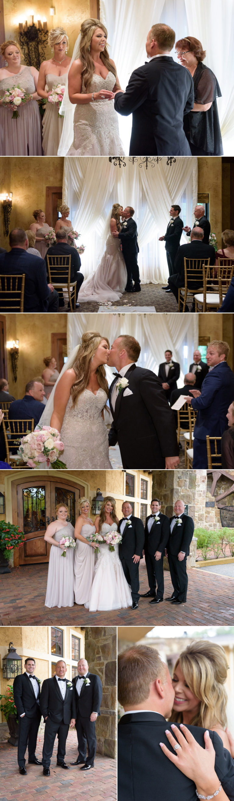 Jennifer & Dustin | Elegant Blush Gervasi Wedding | Akron Wedding ...