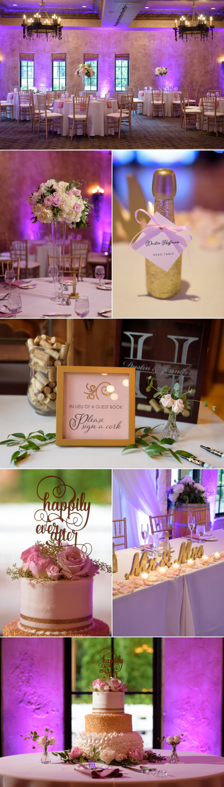 Jennifer & Dustin | Elegant Blush Gervasi Wedding | Akron Wedding ...